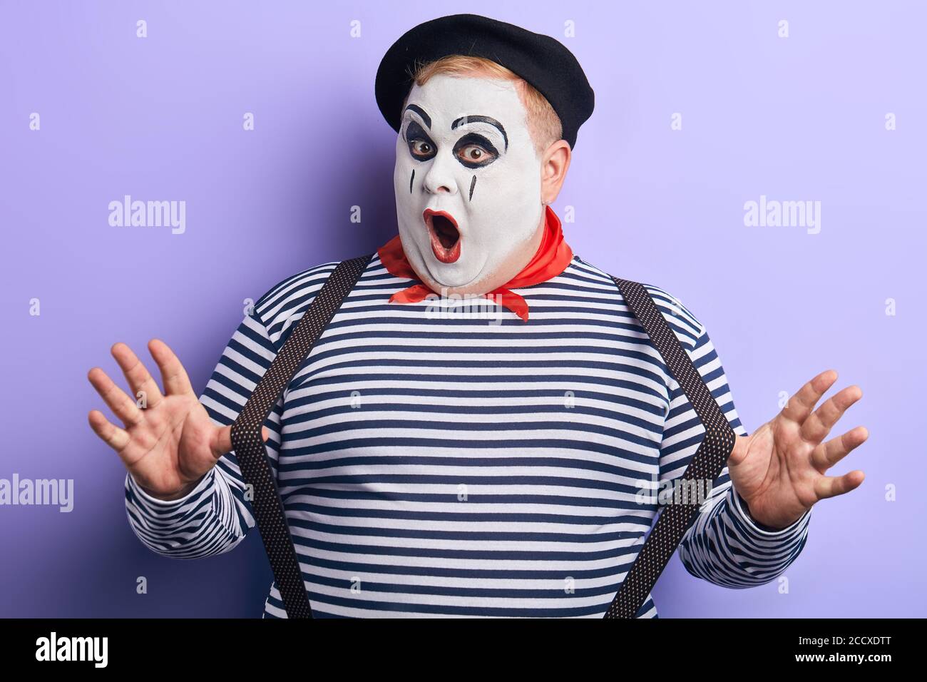 Clown with open mouth hi-res stock photography and images - Alamy