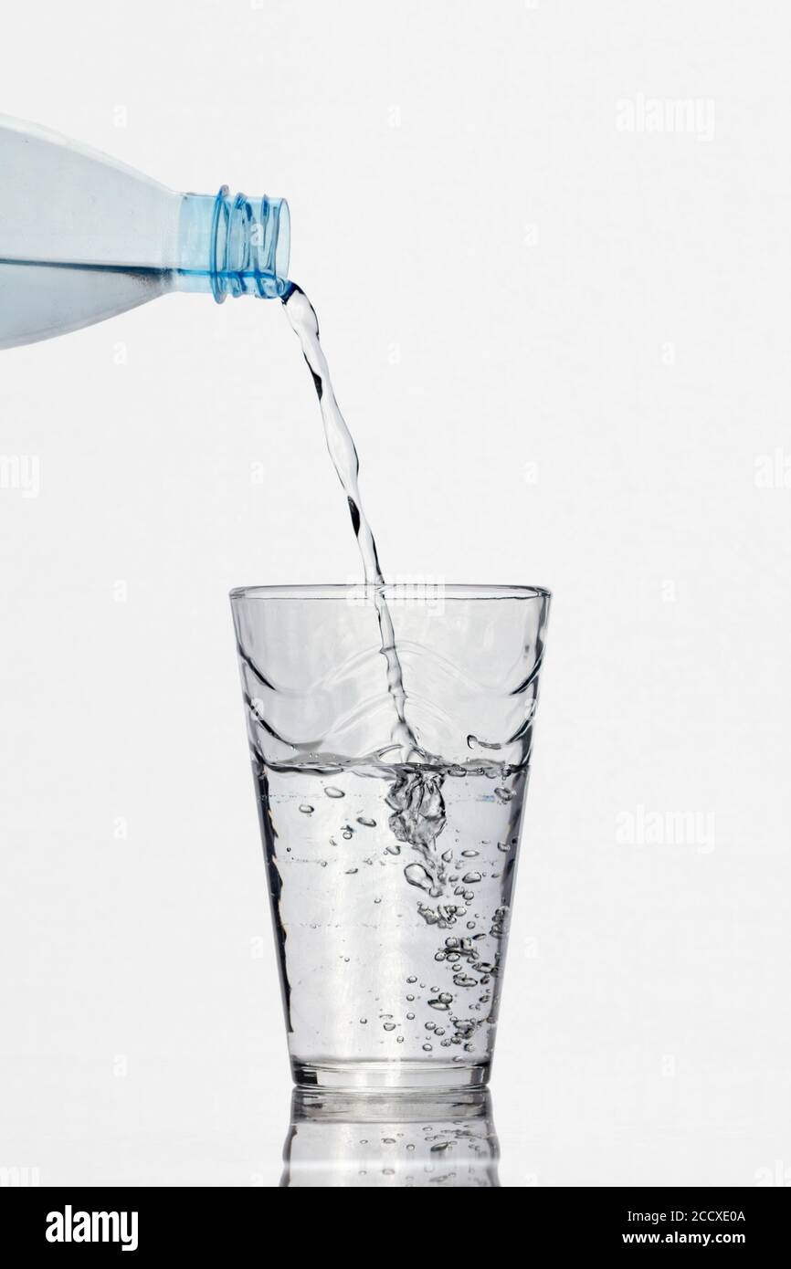 drinking water isolated on white Stock Photo - Alamy