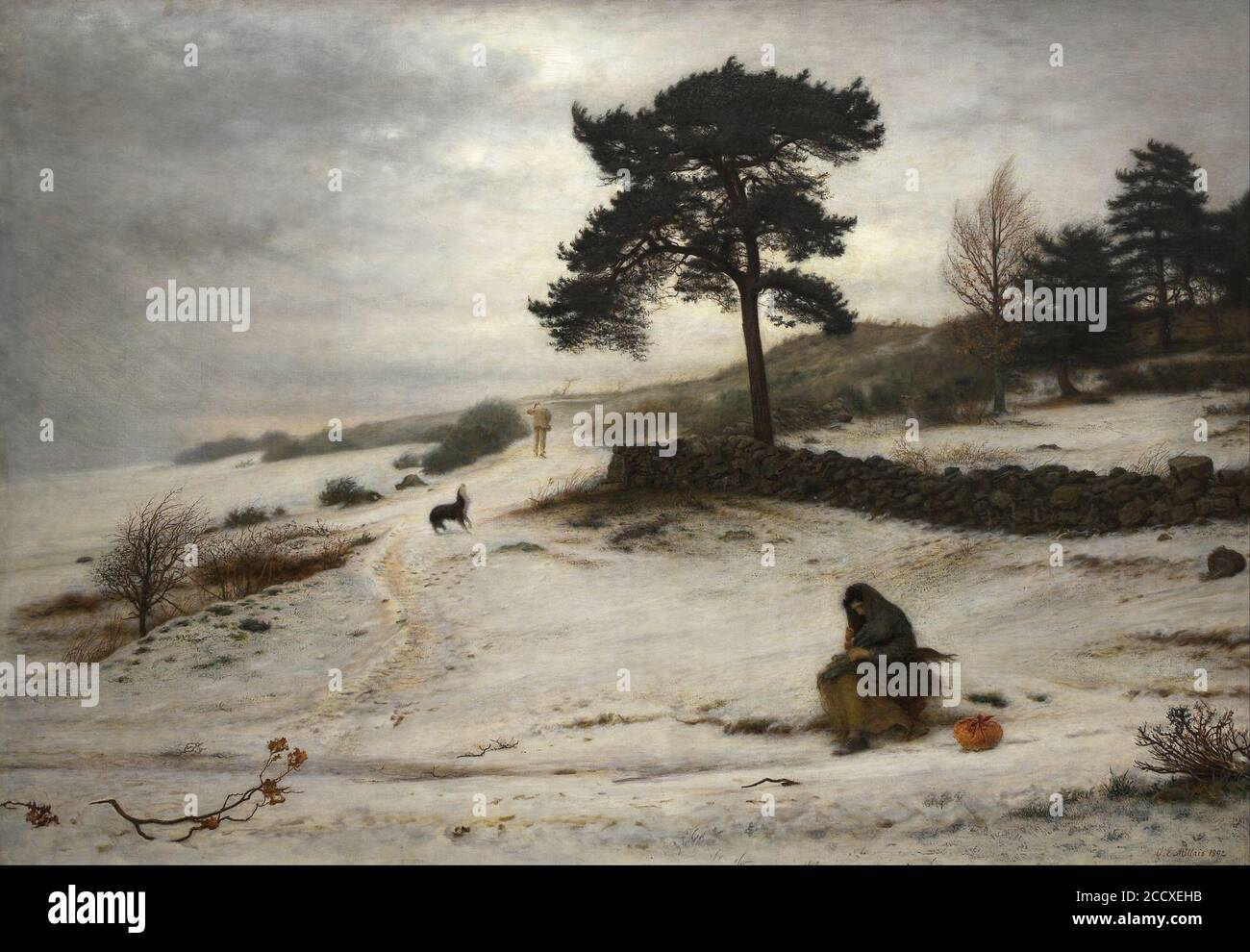Colorful historical vintage photograph of oil painting of very old era ...
