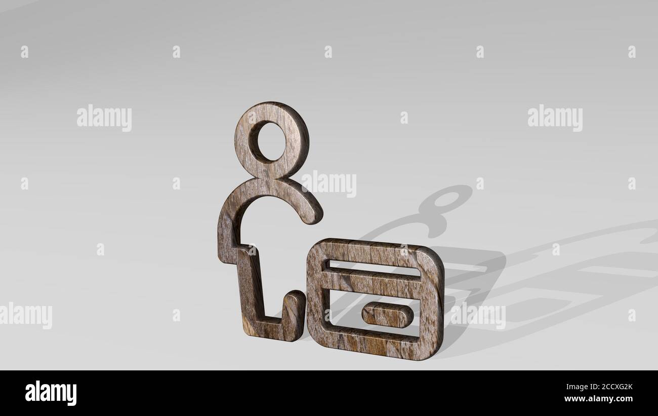 SINGLE NEUTRAL ACTIONS CREDIT CARD 3D icon standing on the floor, 3D ...