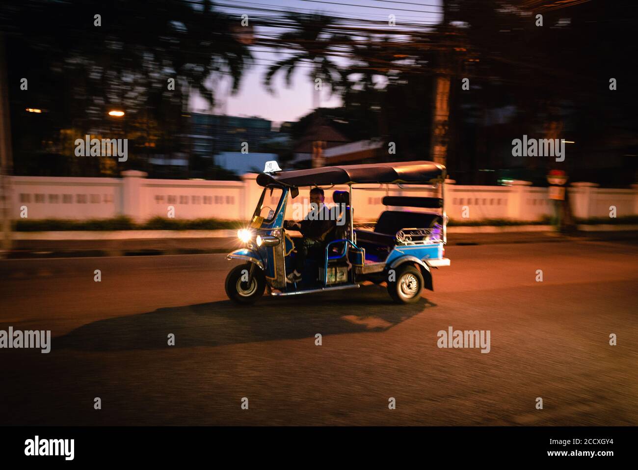 Tuk tuk speeding hi-res stock photography and images - Alamy