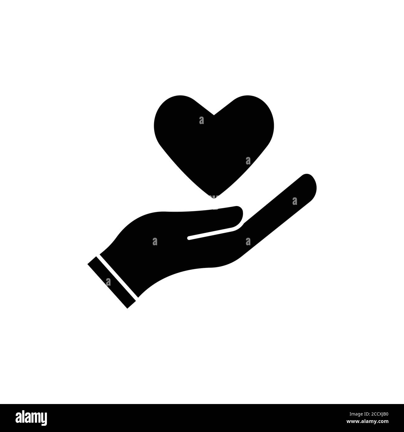 Charity icon illustration, to commemorate the international day charity ...