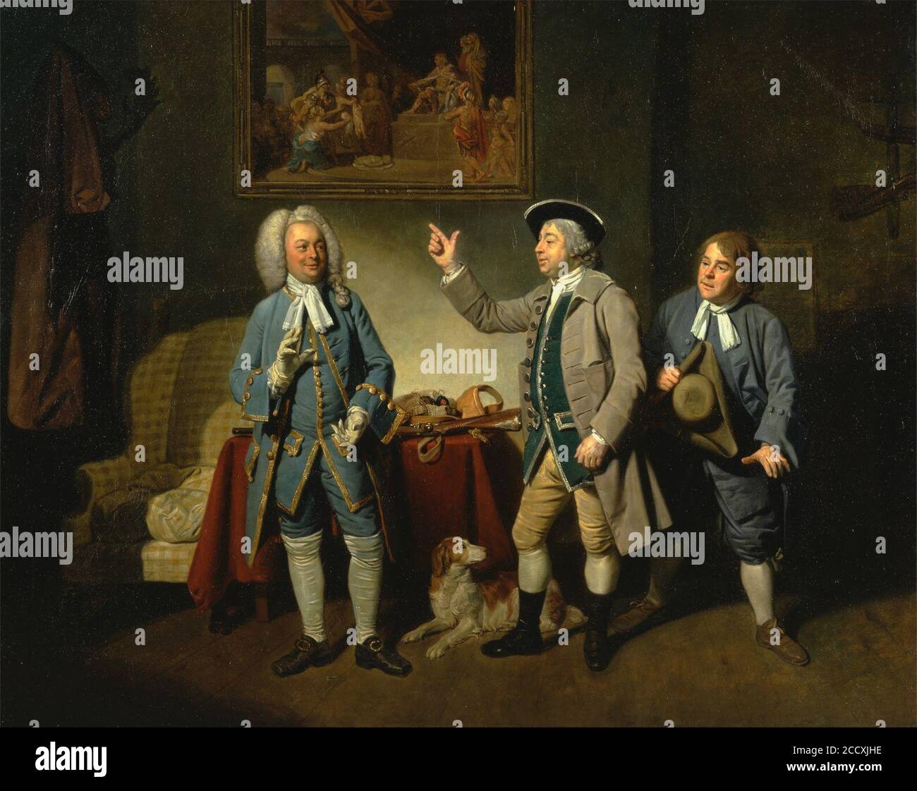Johan Joseph Zoffany - Edward Shuter, John Beard, and John Dunstall in ...