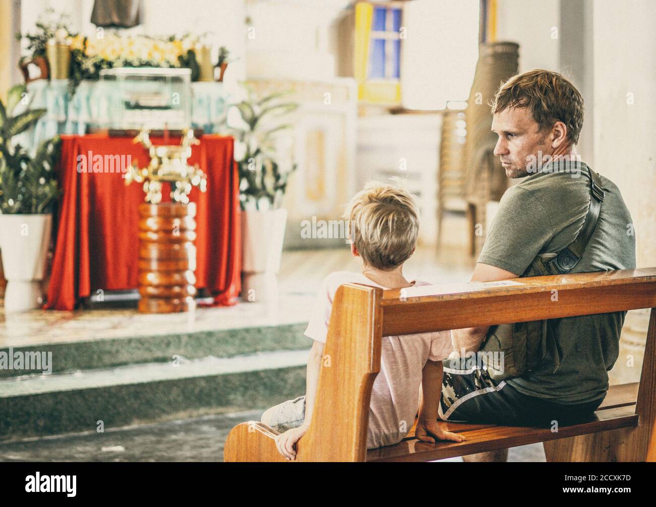Father meditate hi-res stock photography and images - Alamy