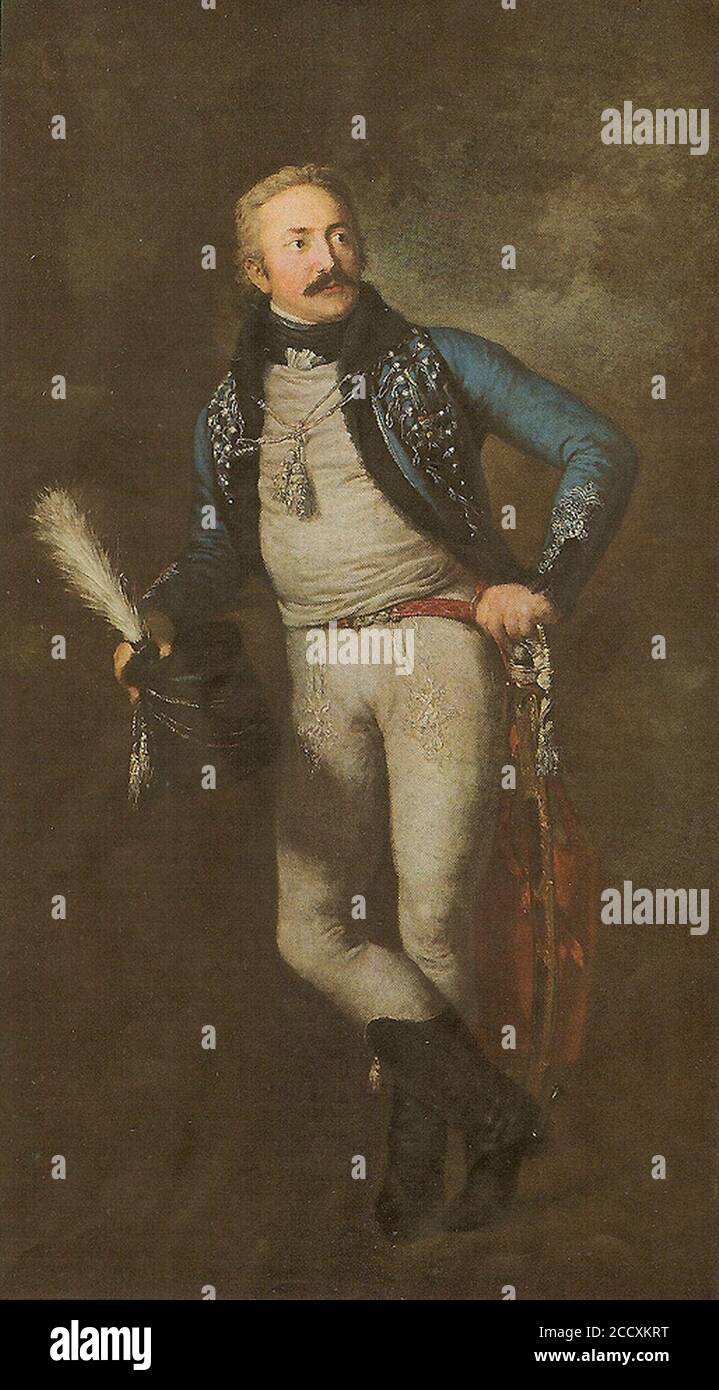 Johann Adolf Freiherr vonThielmann (cropped Stock Photo - Alamy