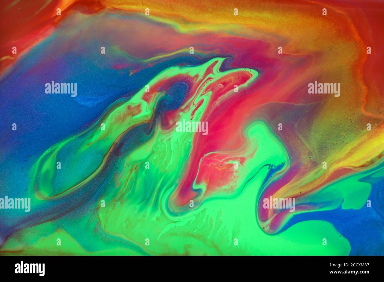 Bright liquid abstract smeared colorful background Stock Photo - Alamy