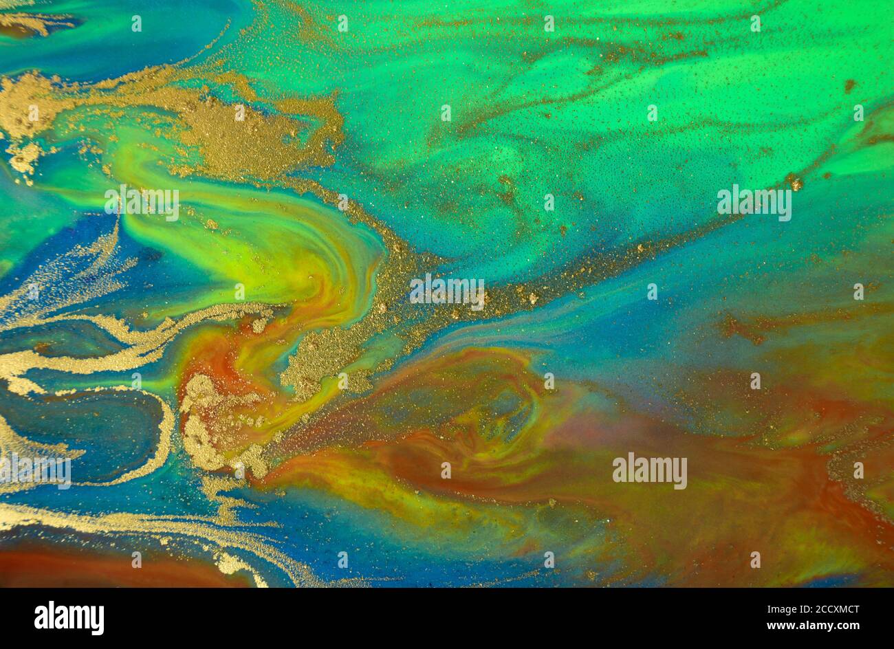 Golden dust background with ink stains. Sparkling gold texture Stock ...