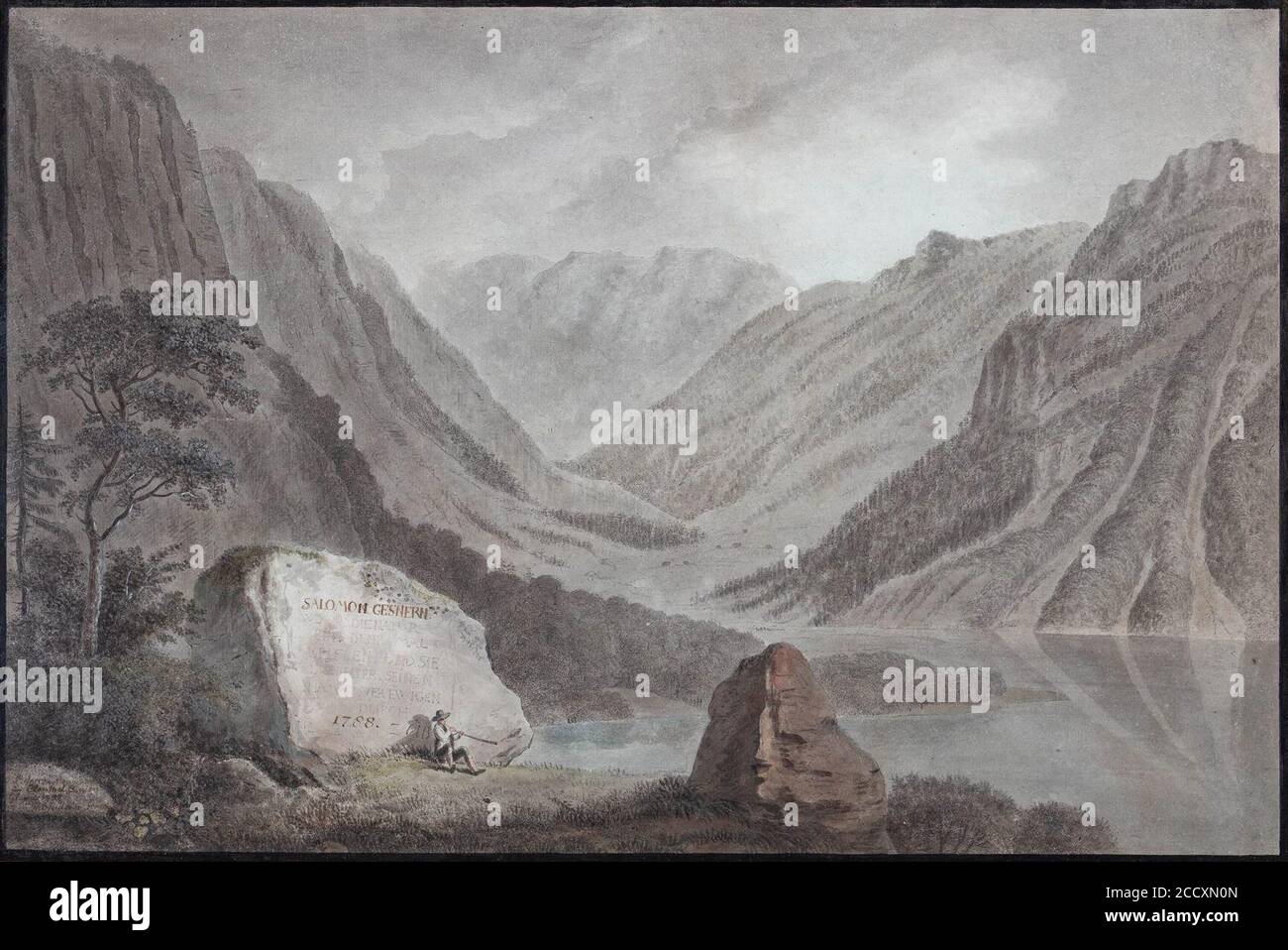 Johann Conrad Gessner-K07758 - a monument to the artist‥99s father ...