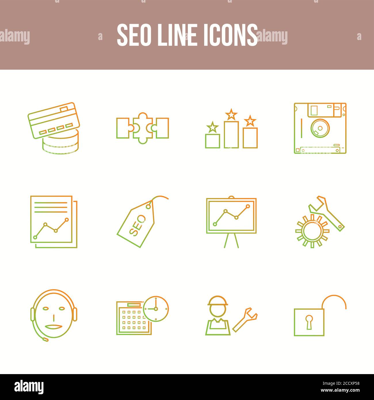 Seo rankings Stock Vector Images - Alamy