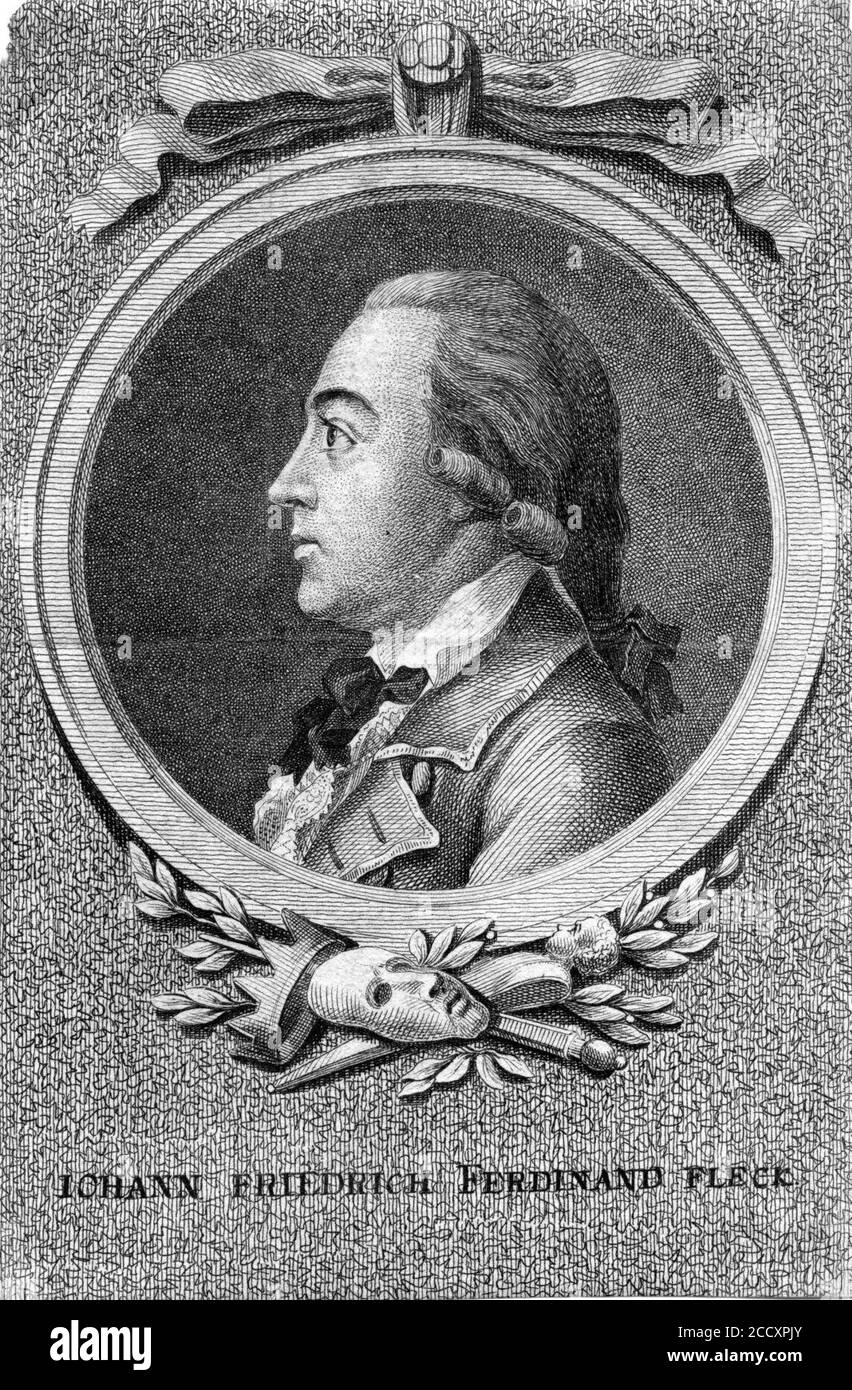 Johann Friedrich Ferdinand Fleck Stock Photo - Alamy