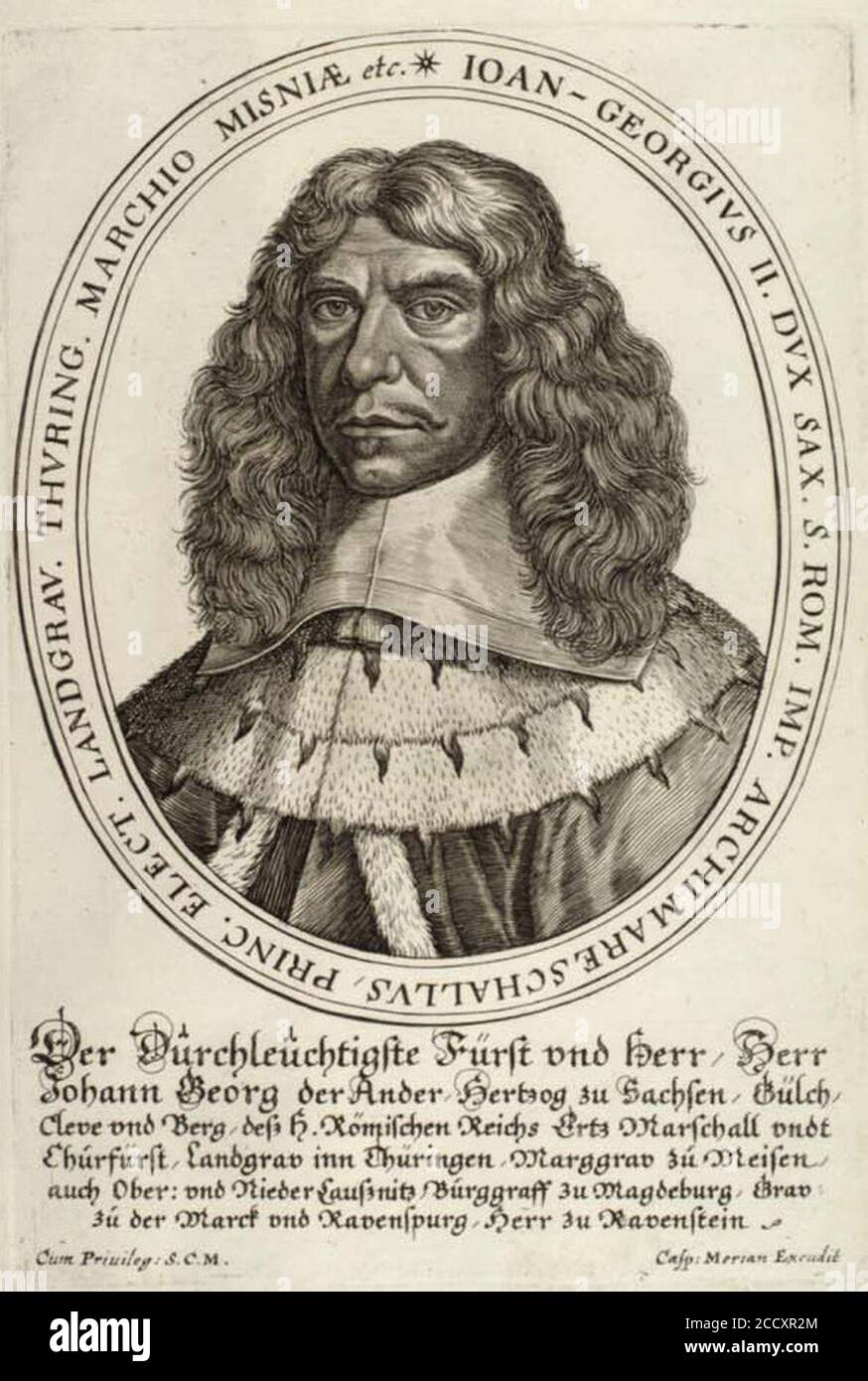 Johann Georg II Stock Photo - Alamy