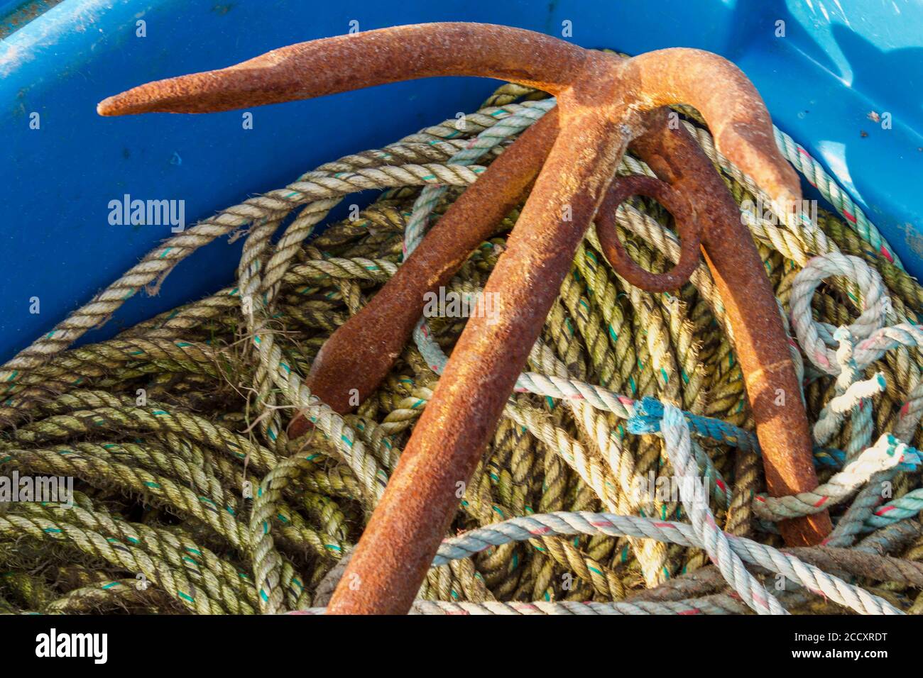 Anchor rope hi-res stock photography and images - Alamy