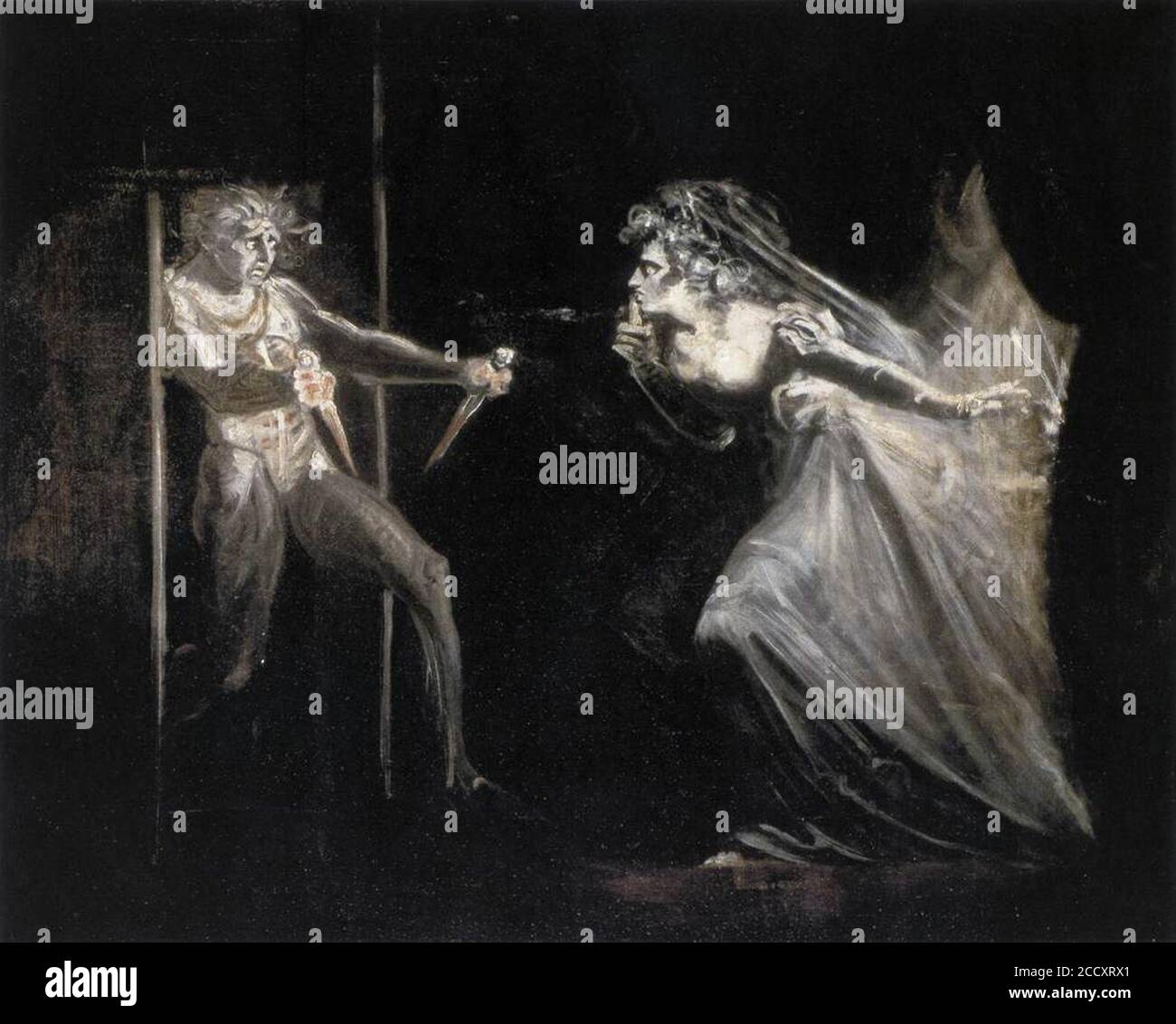 Johann Heinrich Füssli - Lady Macbeth with the Daggers Stock Photo - Alamy