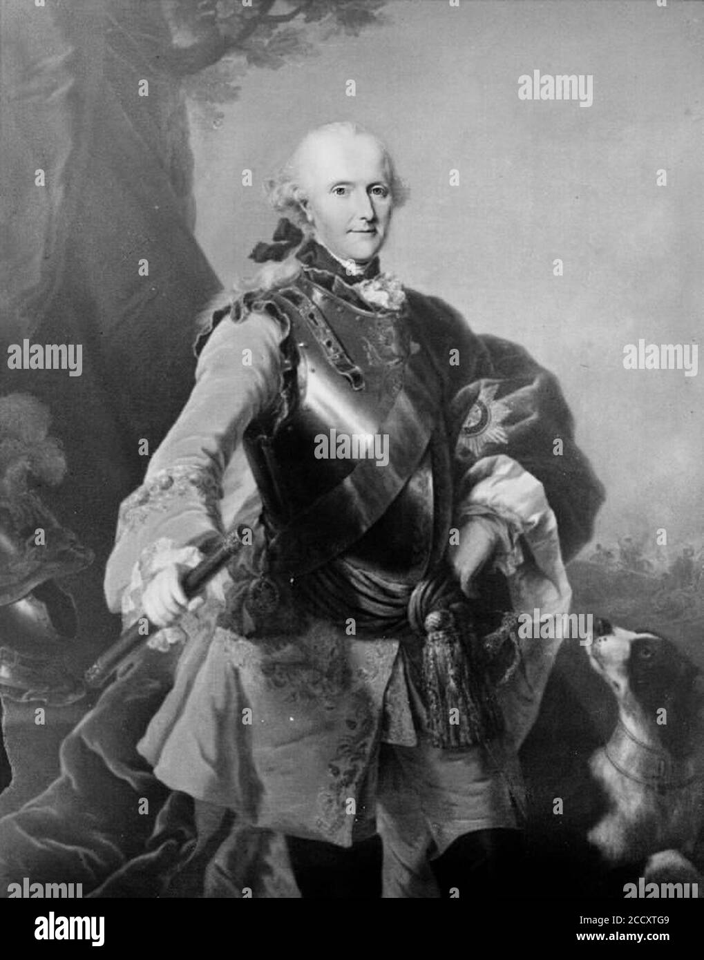 Johann Heinrich Tischbein d.Æ. - Portrait of Ferdinand of Brunswick ...