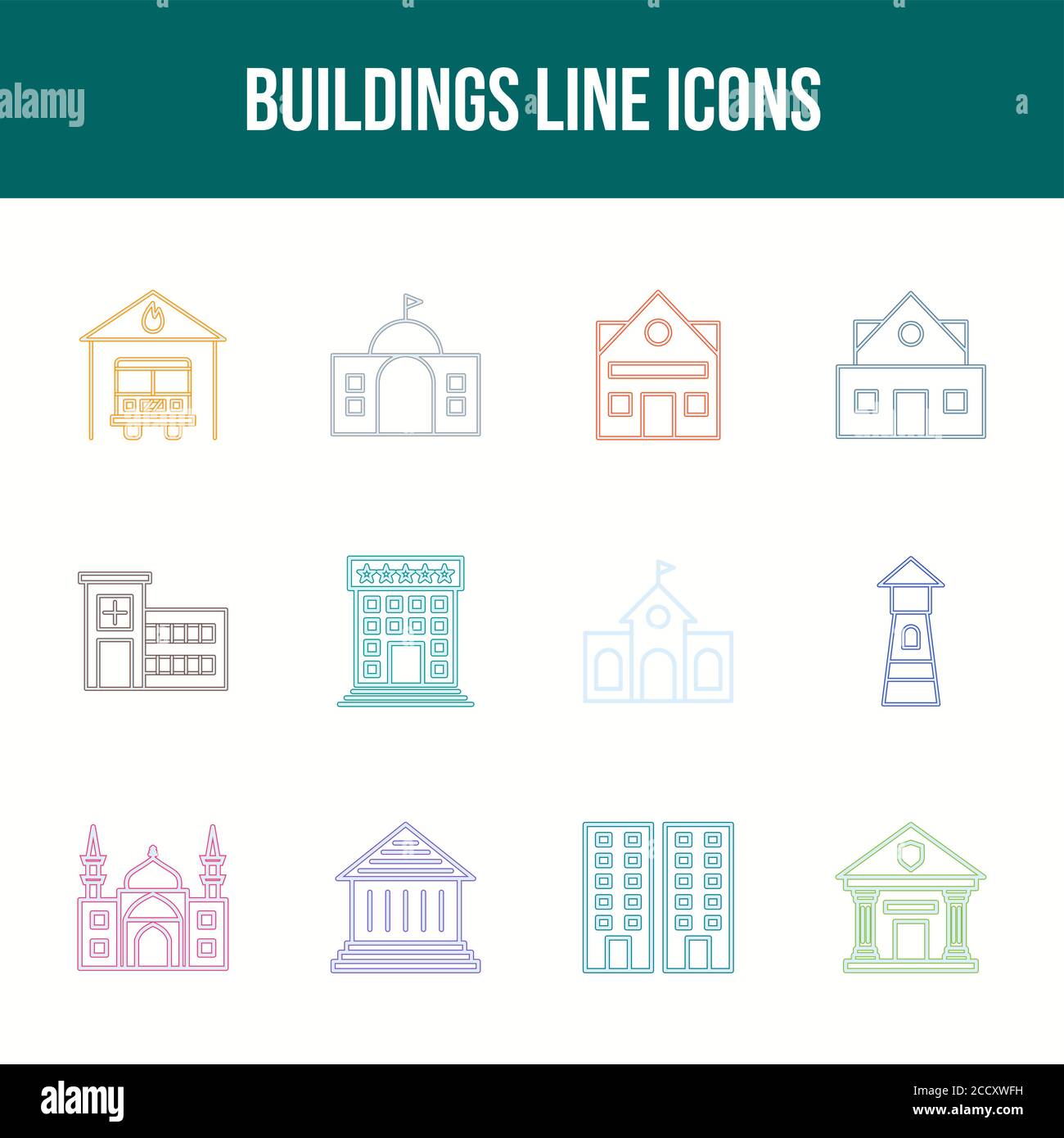 Station house offices Stock Vector Images - Alamy