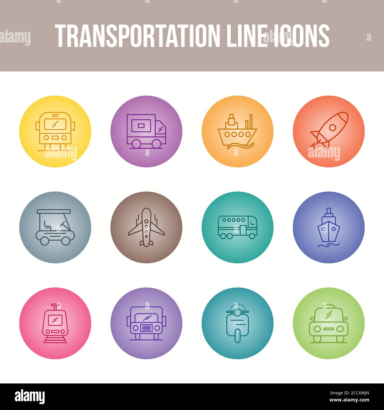 Unique bus Stock Vector Images - Alamy