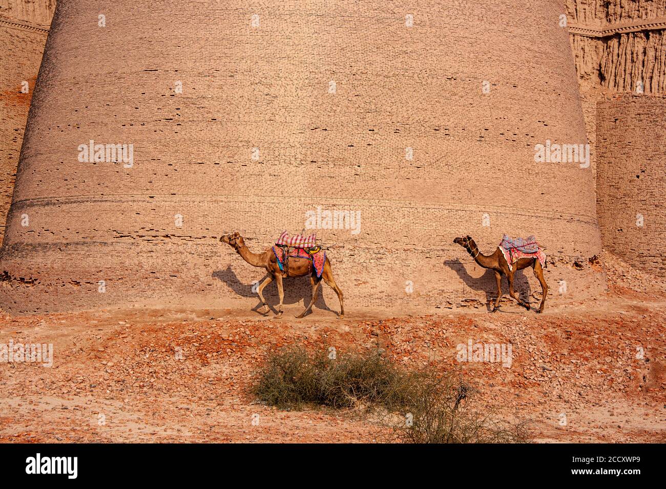 forts in desert of Pakistan Stock Photo - Alamy
