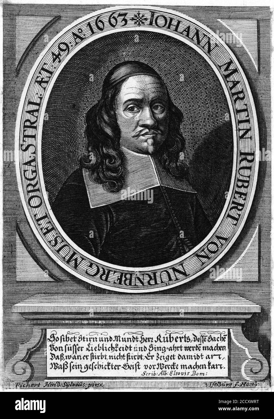 Johann Martin Rubert 1663 Stock Photo - Alamy