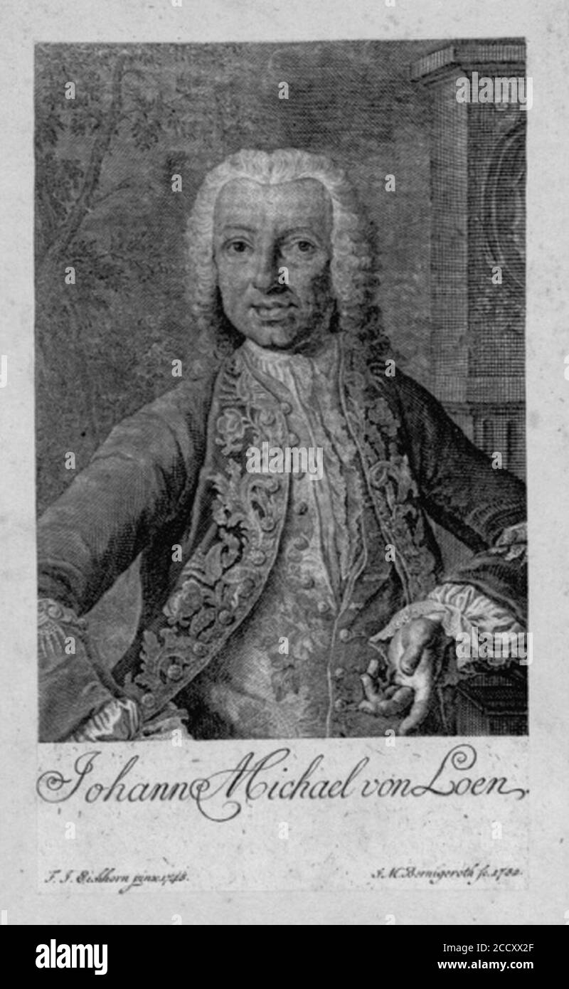 Johann michael von loen hi-res stock photography and images - Alamy