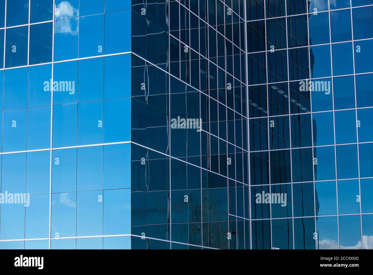 Facade of an office building, Madrid, Spain Stock Photo - Alamy
