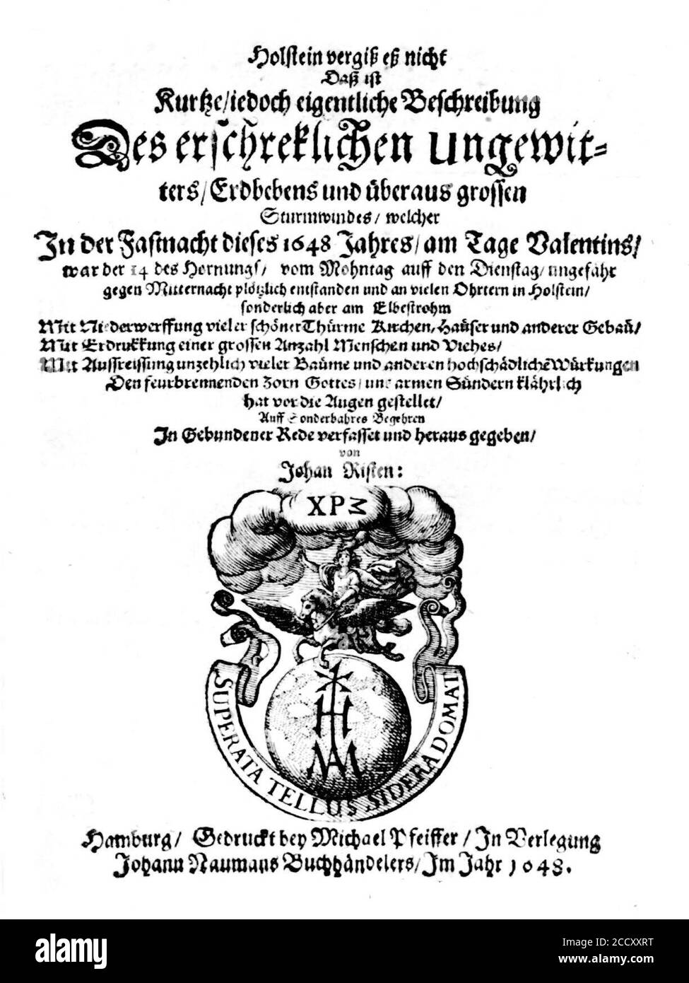 Johann rist Black and White Stock Photos & Images - Alamy