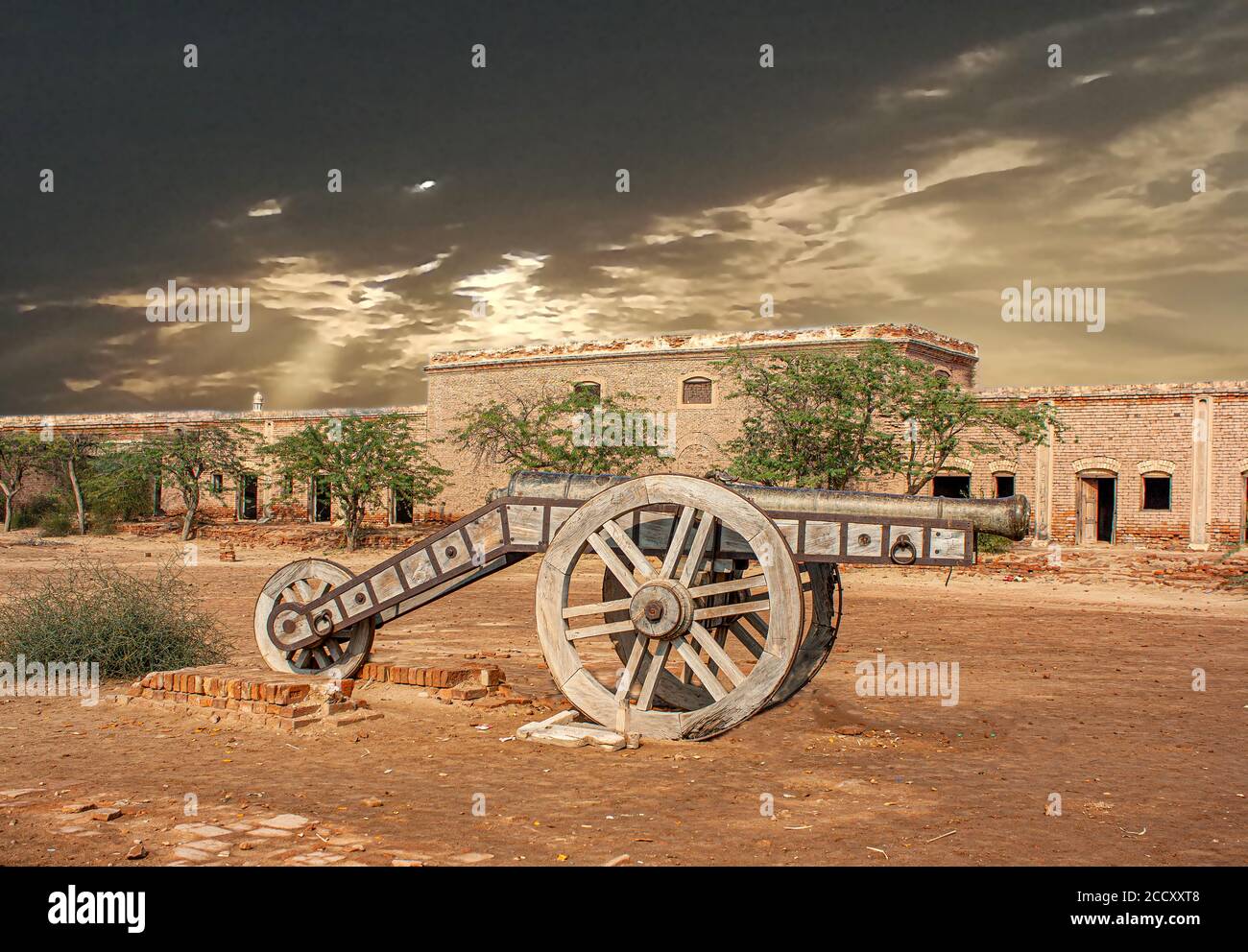 forts in desert of Pakistan Stock Photo - Alamy