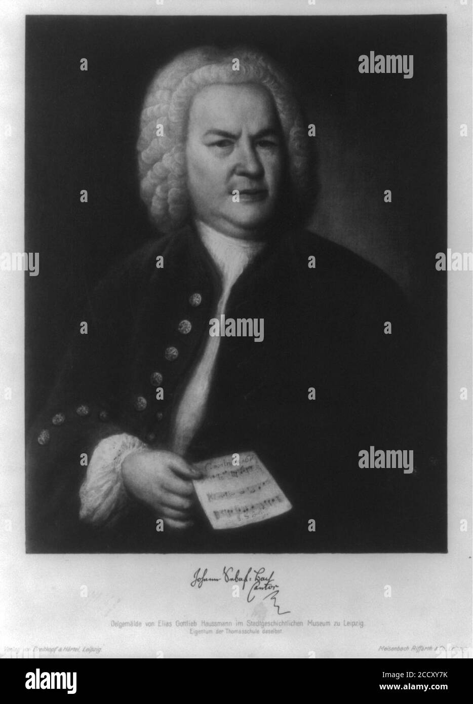 Johann Sebastian Bach, 1685-1750 Stock Photo - Alamy