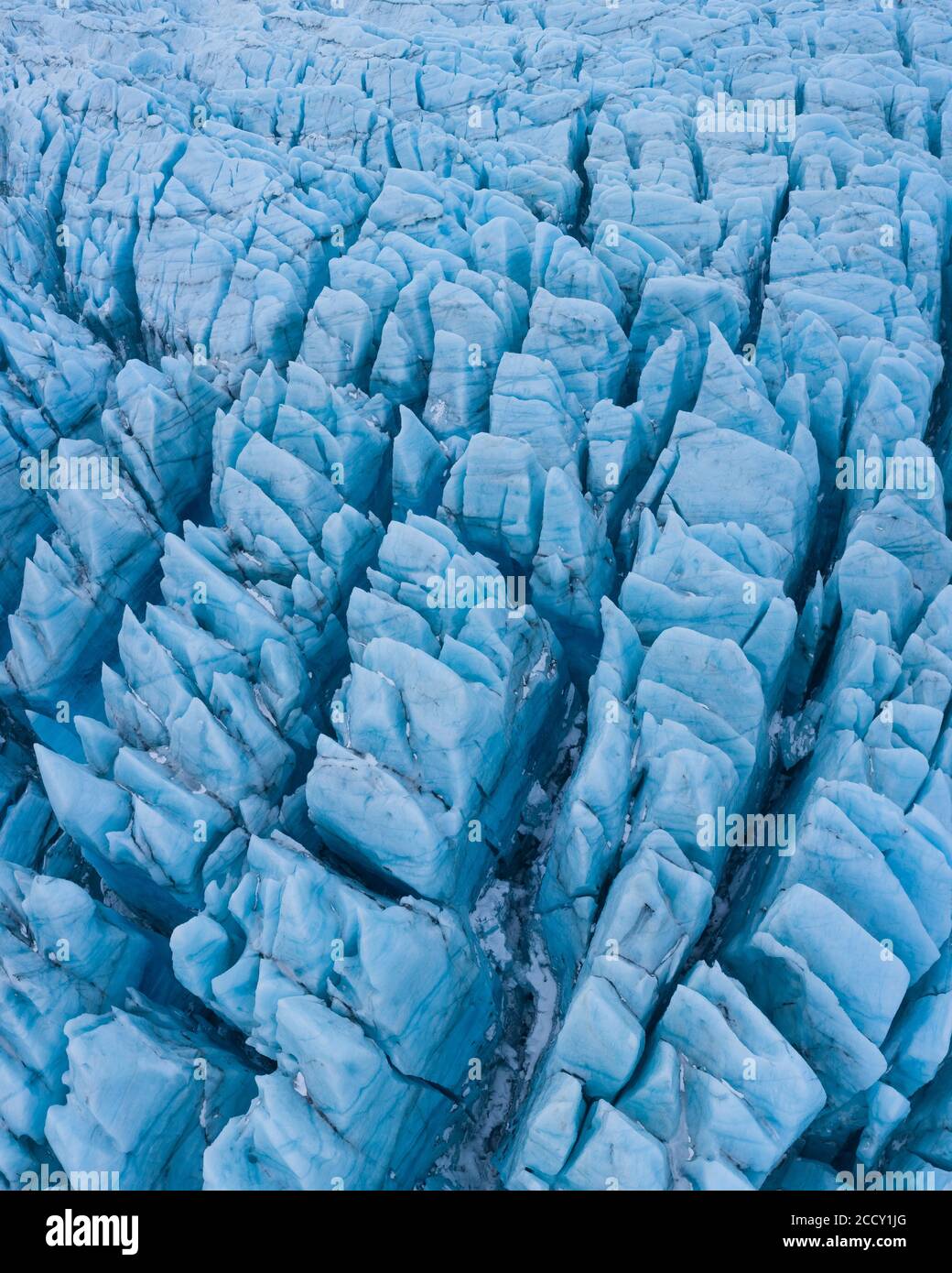 Ice glacier aerial pattern hi-res stock photography and images - Alamy