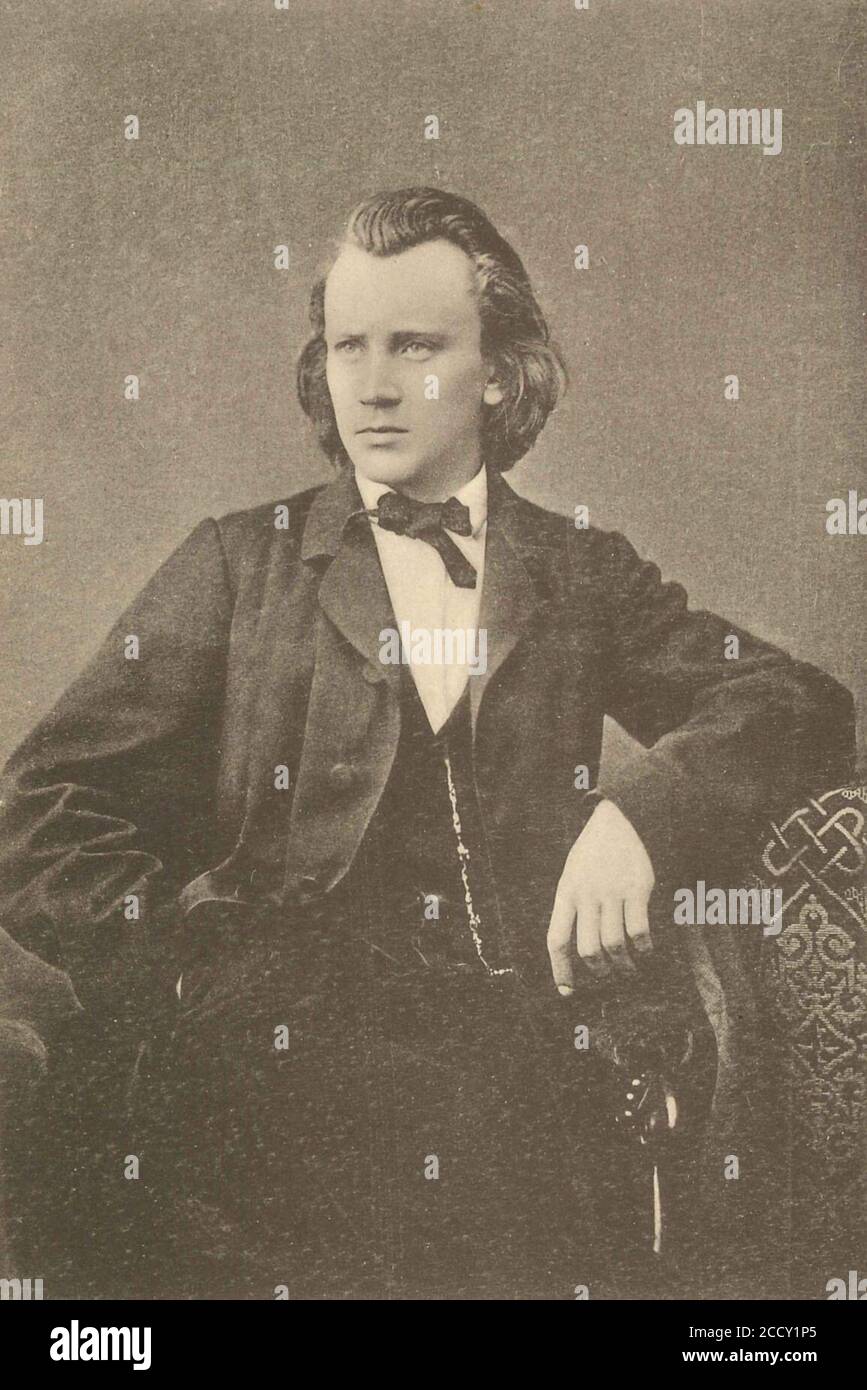 Johannes brahms 1833 1897 hi-res stock photography and images - Alamy