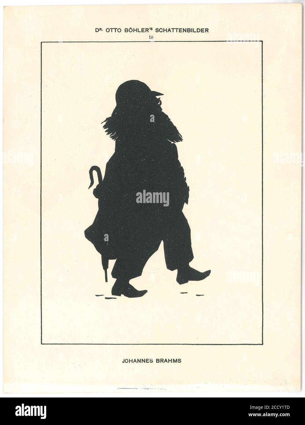 Silhouette by otto bohler hi-res stock photography and images - Alamy