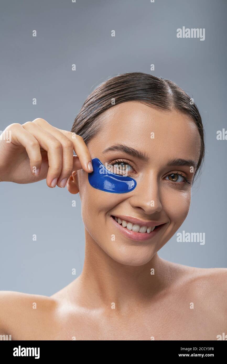 Lady collagen gel pad hi-res stock photography and images - Alamy