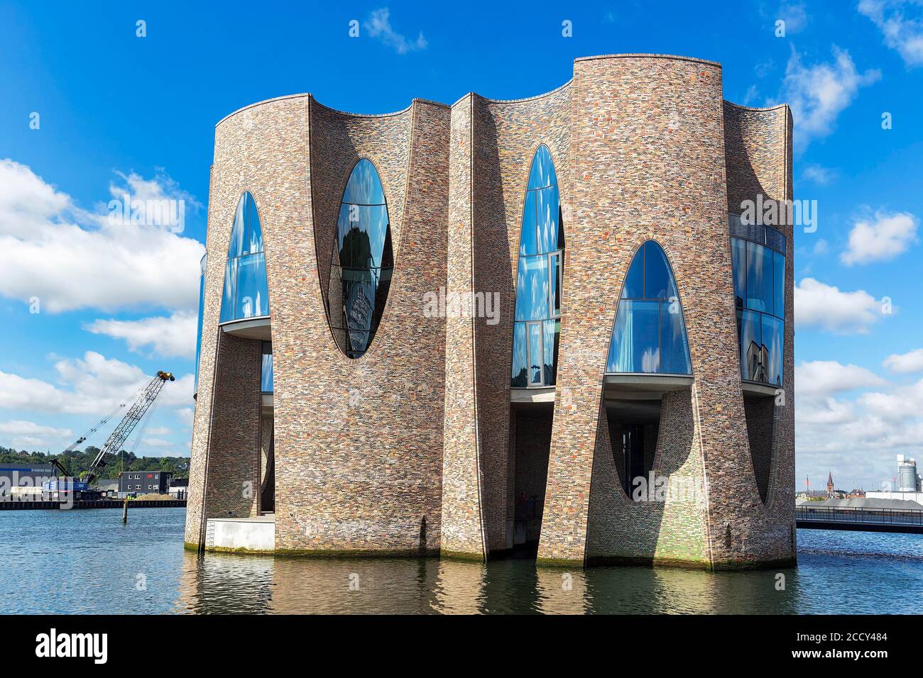 Fjordenhus, architect Olafur Eliasson, modern architecture, harbour ...