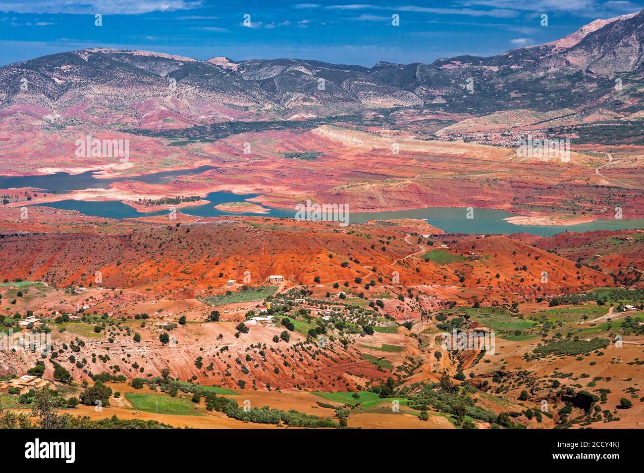 Landscape near bin el ouidane reservoir hi-res stock photography and ...