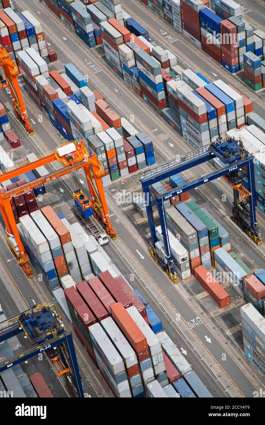 Balboa port in the Panama Canal, Colon province, Panama Stock Photo - Alamy