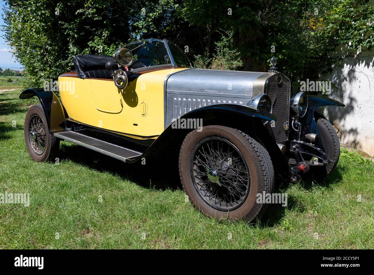Oldtimer Delage DISS, Delage DISS, built 1925, yellow, Austria Stock ...