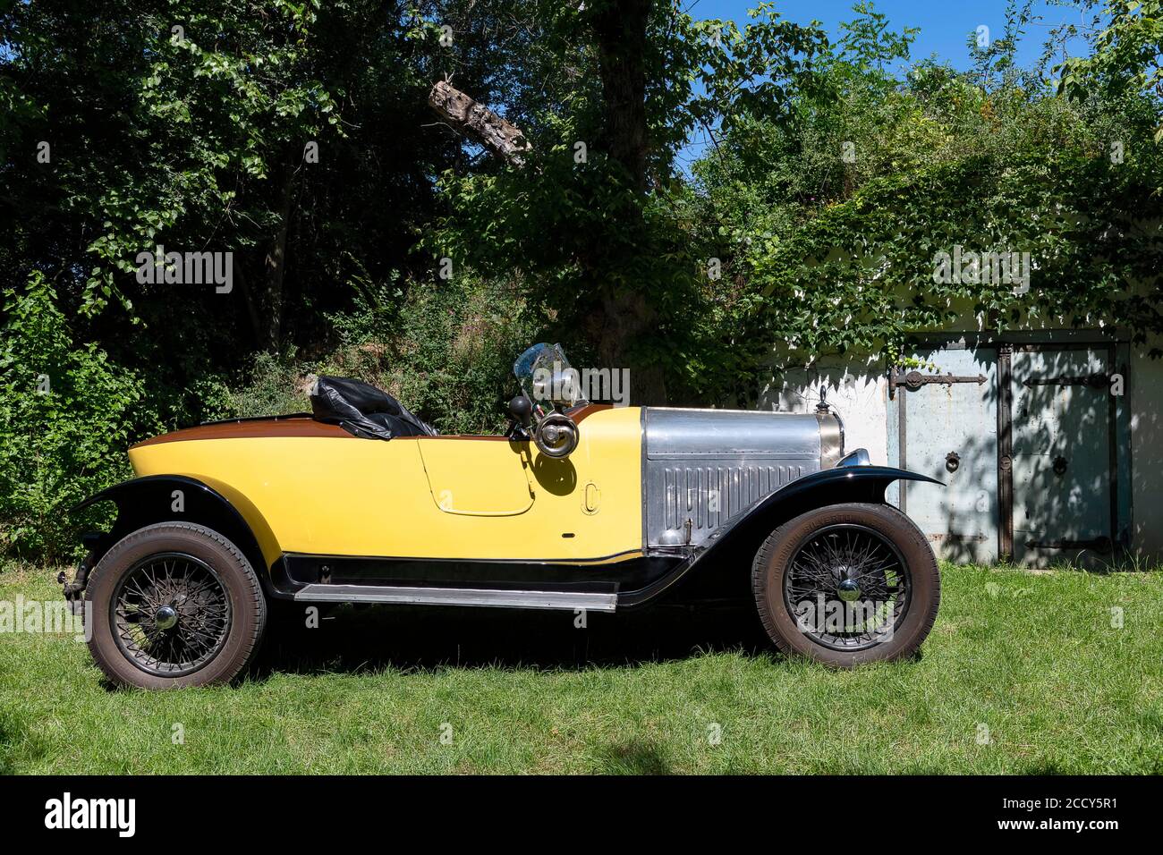 Oldtimer Delage DISS, Delage DISS, built 1925, yellow, Austria Stock ...
