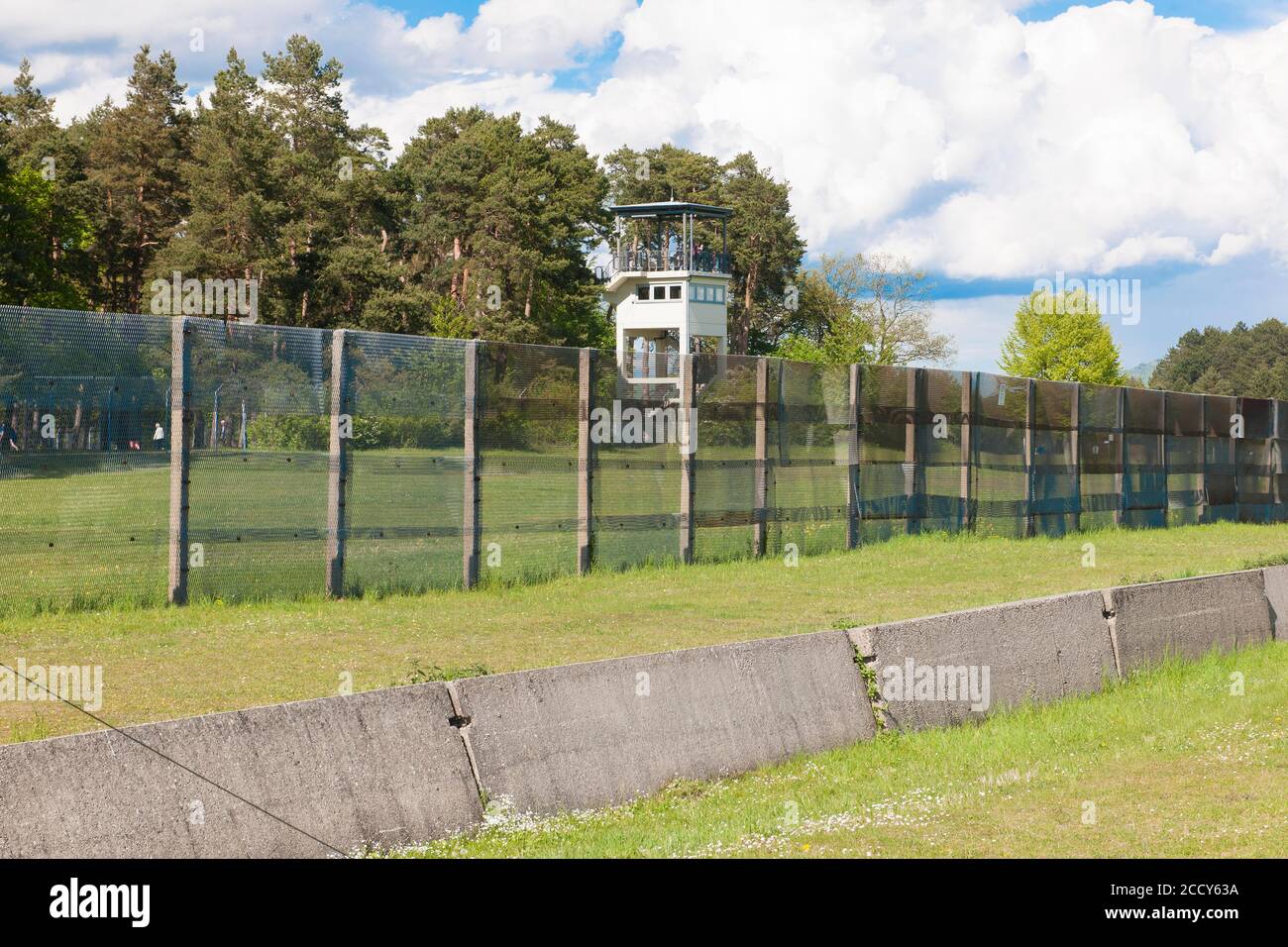 East germany border fence hi-res stock photography and images - Alamy