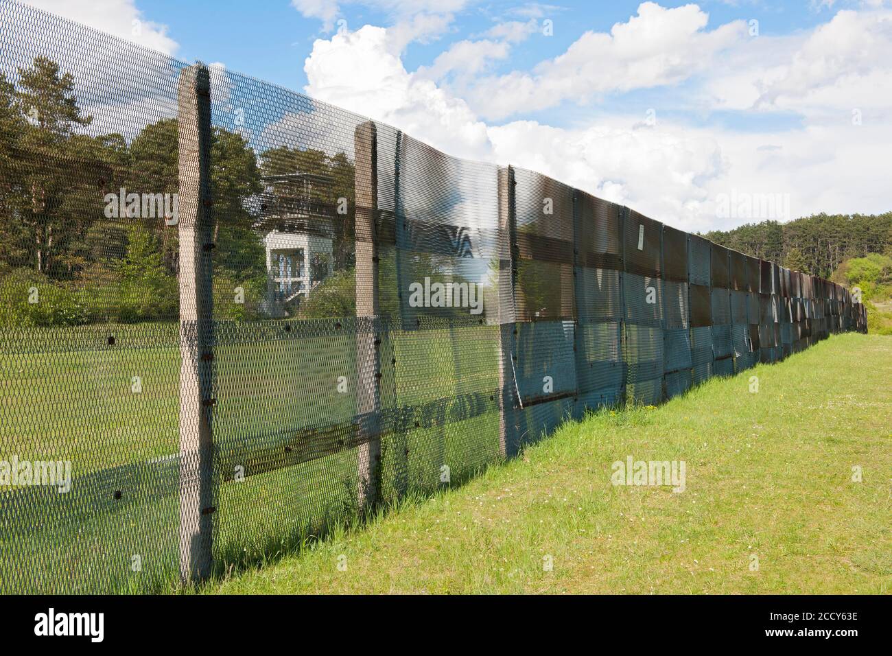 Original gdr border fence from the 1970s hi-res stock photography and ...
