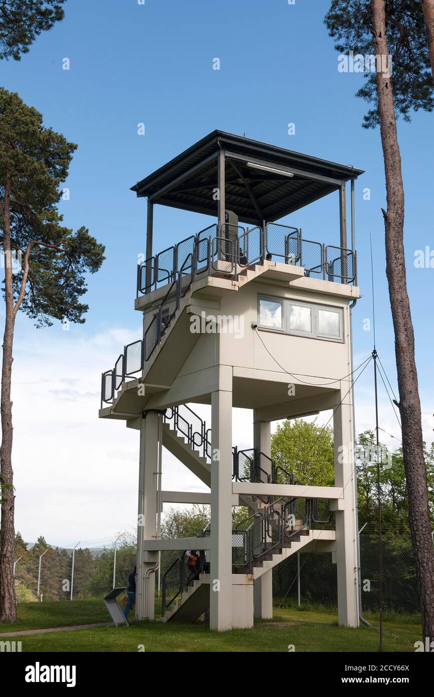US Observation Tower, Point Alpha Memorial, Rasdorf, Hesse, Geisa ...