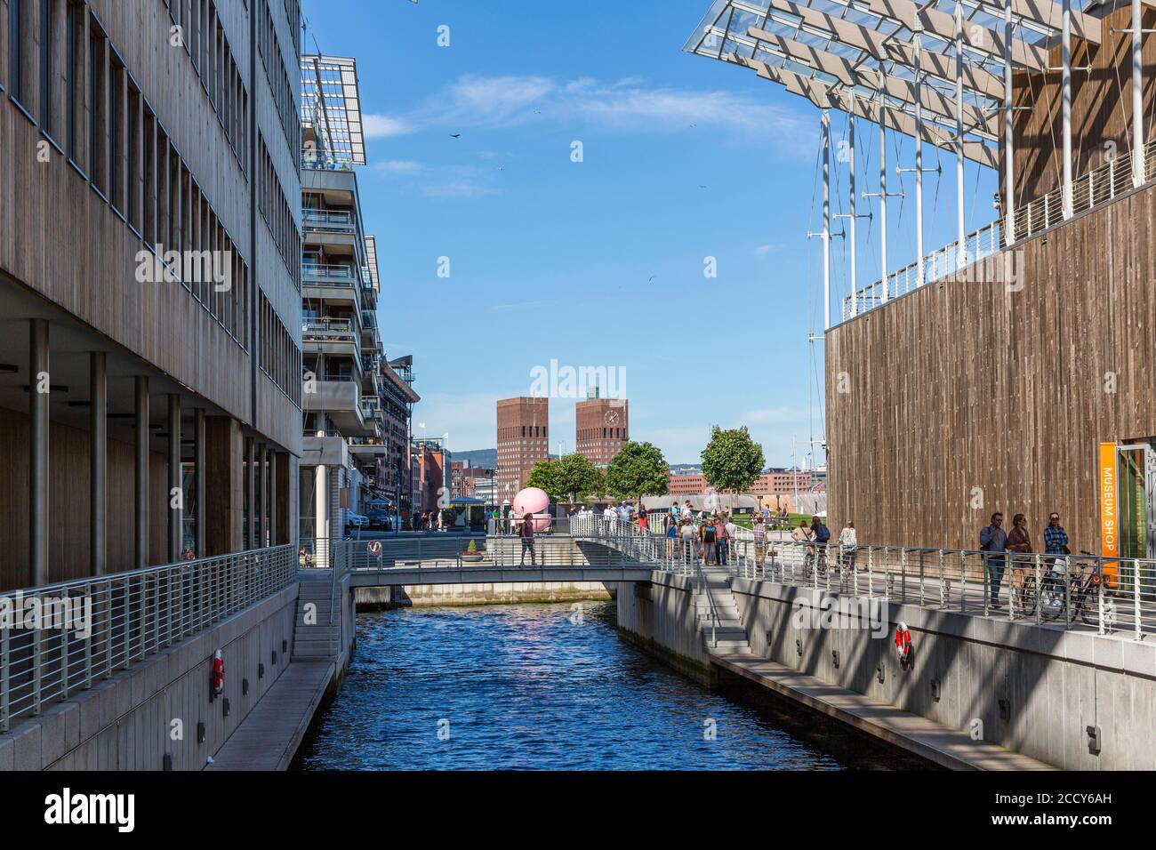 Astrup Fearnley Museum of Modern Art, Oslo City Hall, Tjuvholmen, Aker ...