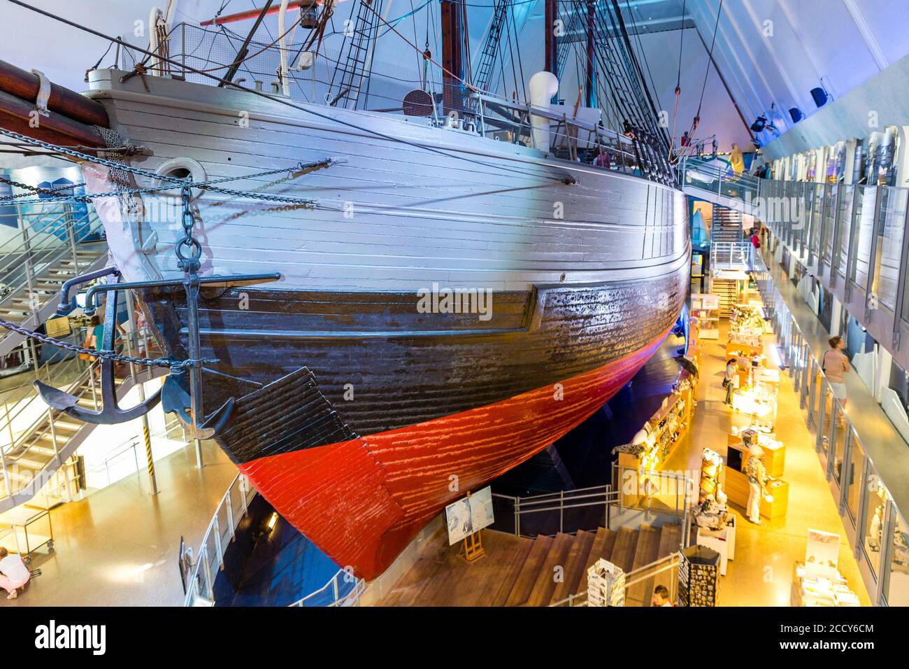 Historic polar research vessel Fram, Fram Museum, Fram Museum (Museum ...