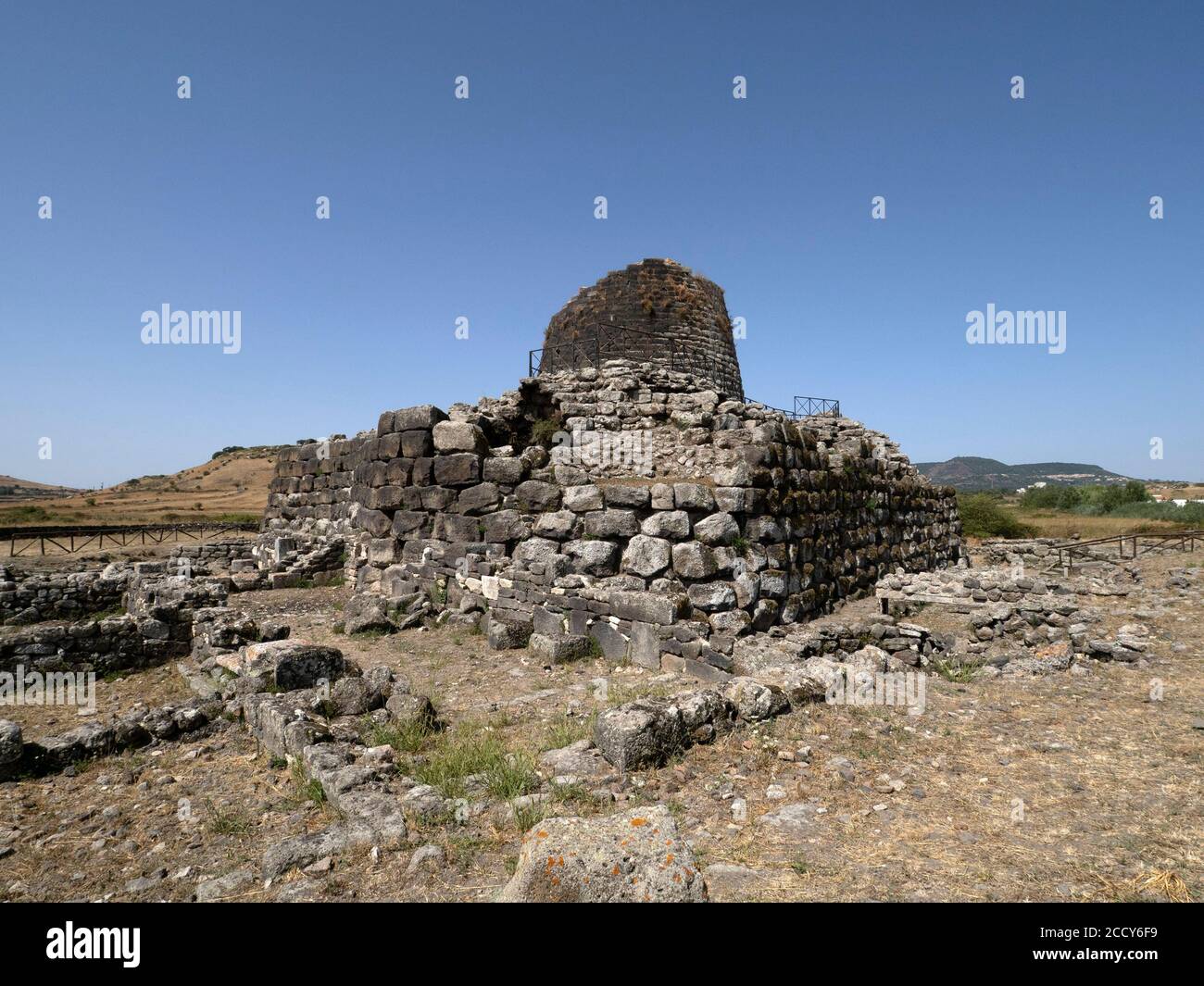 Nuraghe tower building santu antine hi-res stock photography and images ...