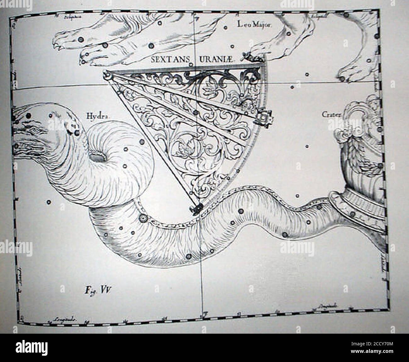 Firmamentum sobiescianum uranographia hi-res stock photography and ...