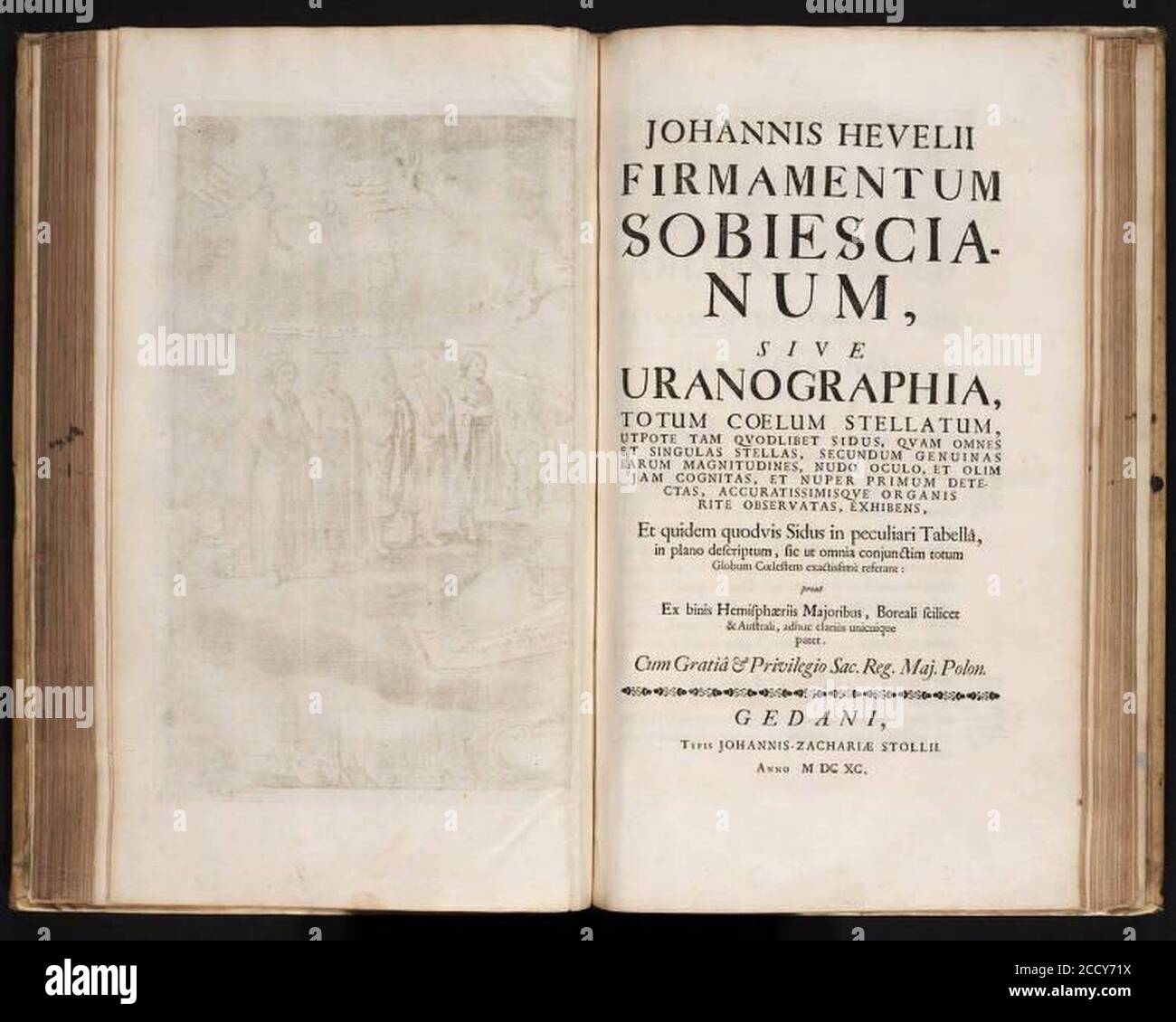 Firmamentum sobiescianum uranographia hi-res stock photography and ...