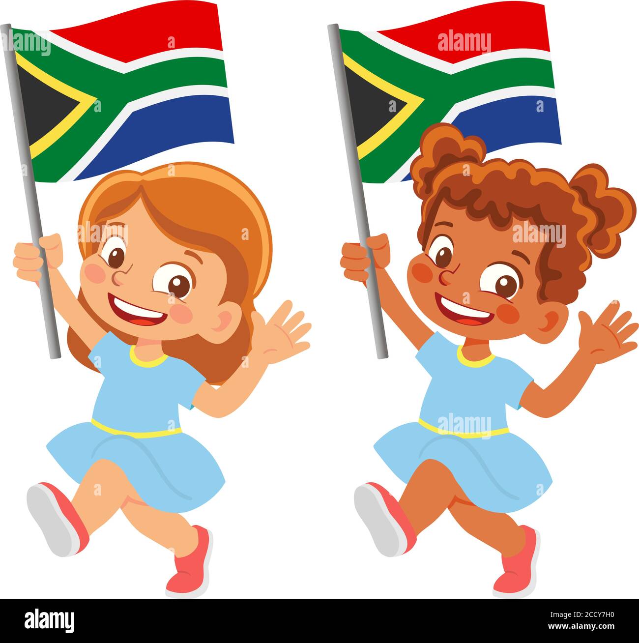 South africa flag Stock Vector Images - Alamy