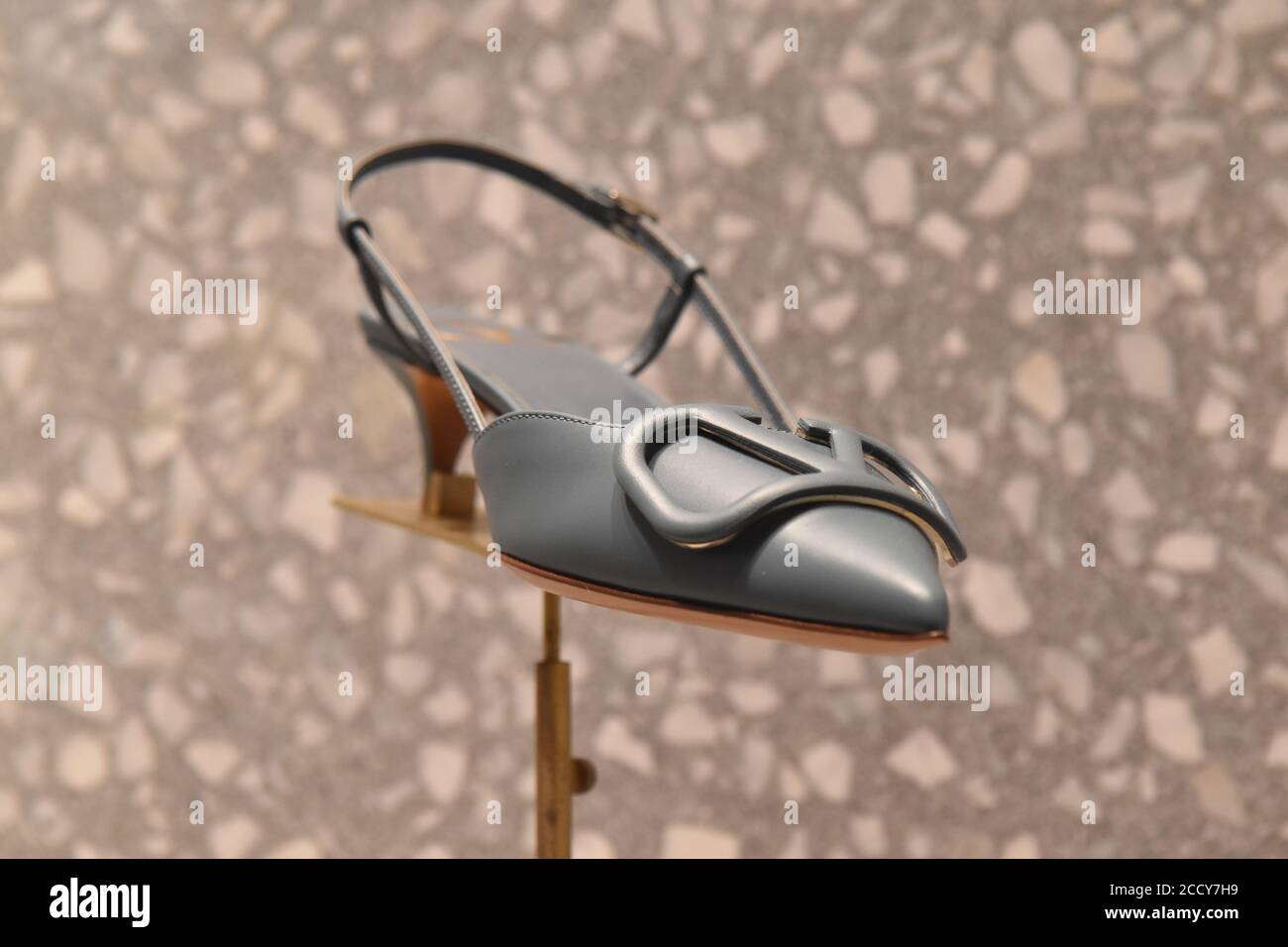 SHOES ON DISPLAY AT VALENTINO DISPLAY AT VALENTIONO BOUTIQUE IN SPAGNA ...
