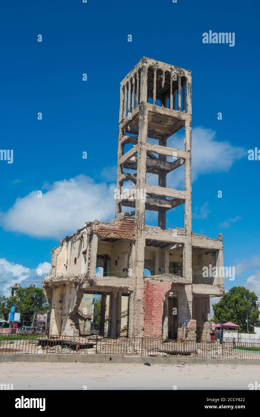 The former parliament of Mogadishu, Somalia Stock Photo - Alamy
