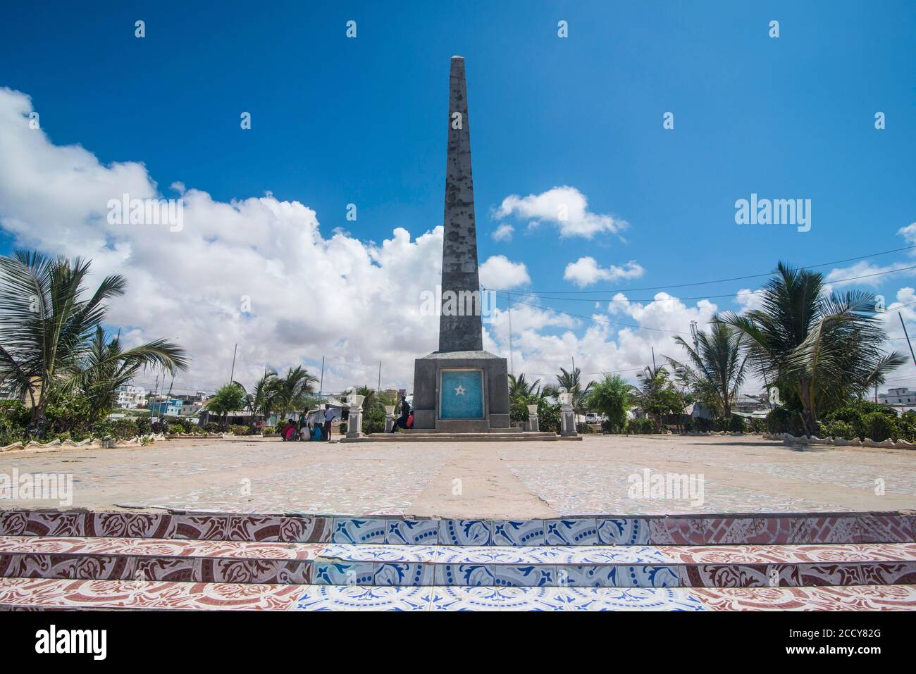 The Daljirka Dahson or Monument of the Unknown Soldier, Mogadishu ...