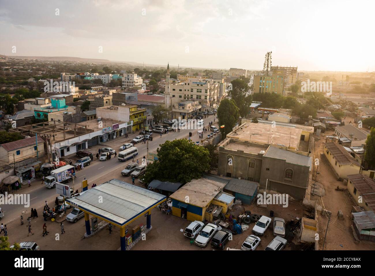 Overlook over Hargeisa, Somaliland, Somalia Stock Photo - Alamy