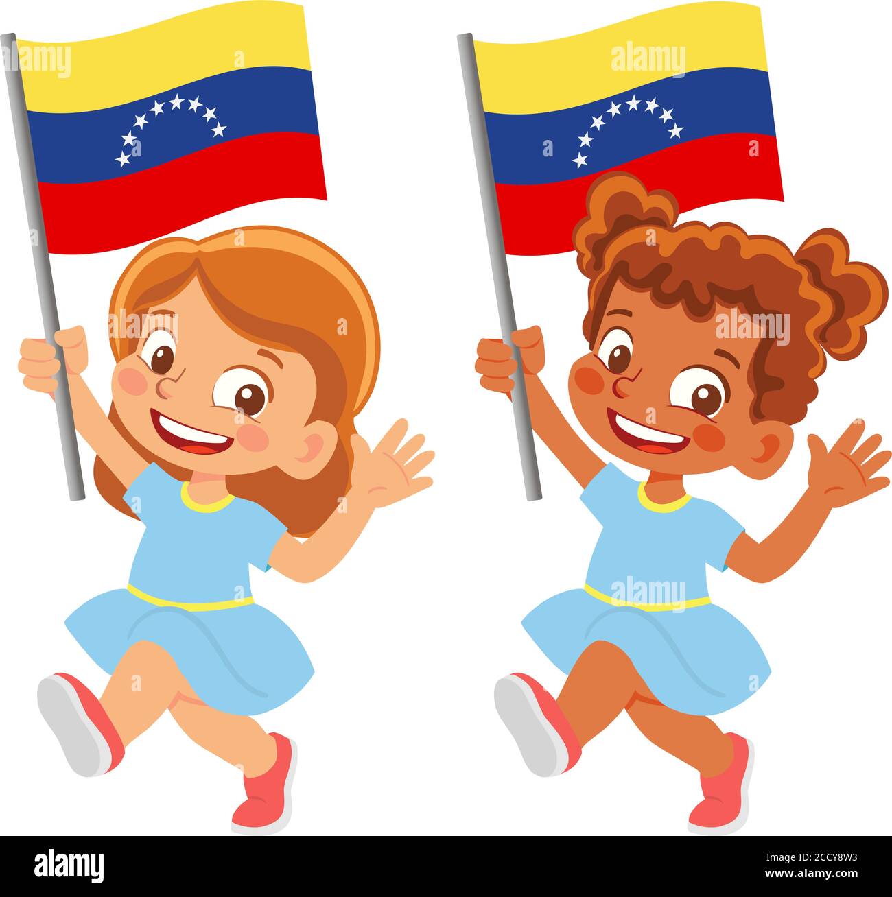 Venezuelan girl Stock Vector Images - Alamy